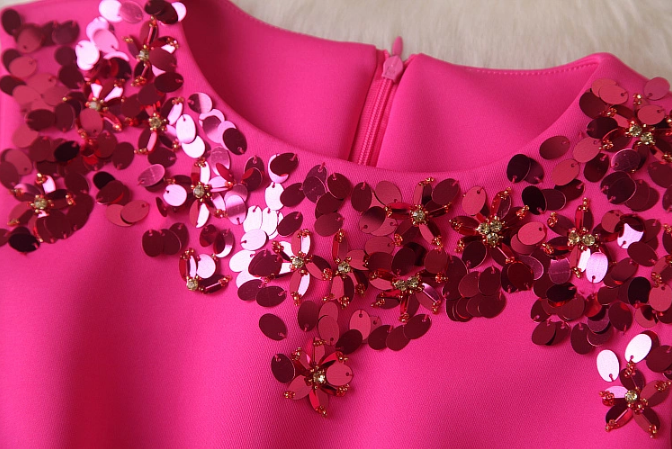 Qiu Dong New Space Cotton Handmade Sequins Cultivate One's Morality ...