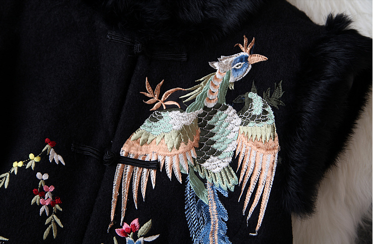 Qiu Dong Outfit To Restore Ancient Ways About Embroidery Rabbit Wool ...