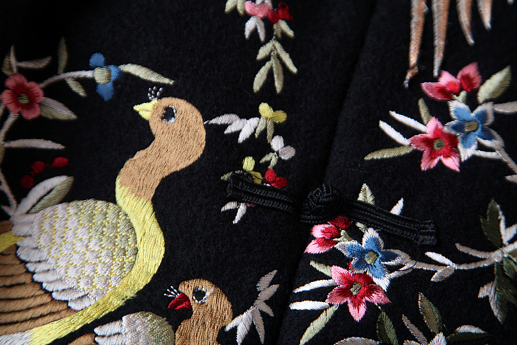 Qiu Dong Outfit To Restore Ancient Ways About Embroidery Rabbit Wool ...